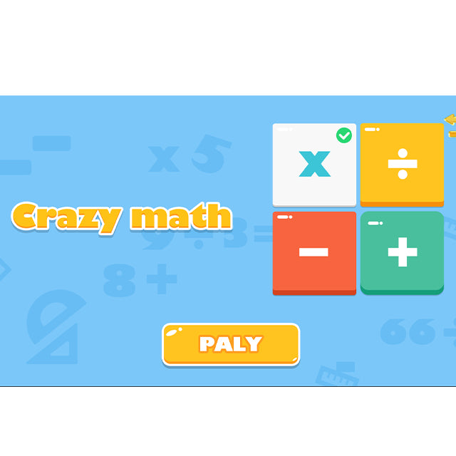 Crazy math kids friendly machine vidoe game console – Gamelinkbox